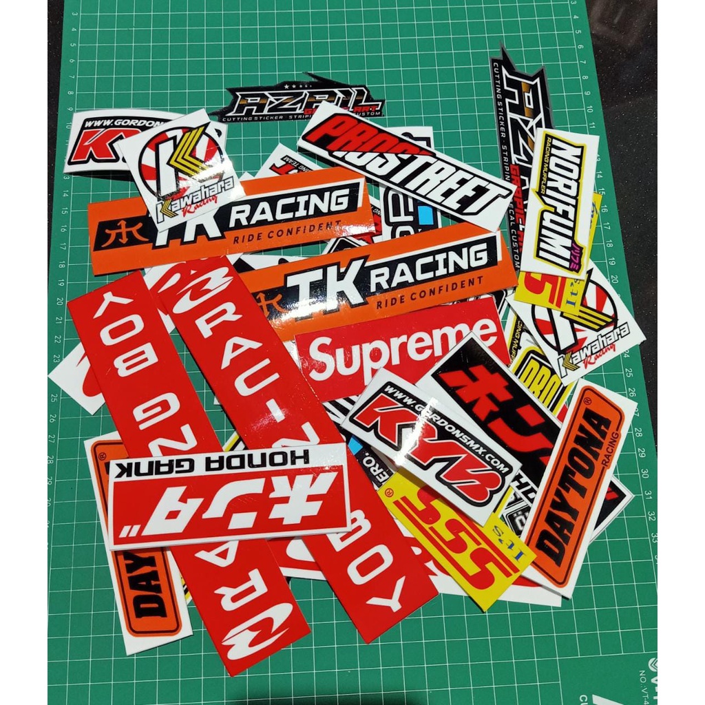 Jual Sticker pack sponsor racing | Shopee Indonesia