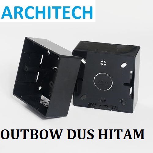 Jual ARCHITECH OutBow Dus Tebal / OB Dus / Out Bow Dus Putih HITAM ...