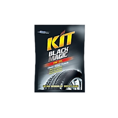 Jual KIT Black Magic Tire Gel Sachet 35 ml semir ban wet look merawat ...
