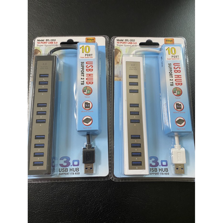 Jual USB HUB 3.0 10 port HIGH SPEED 5Gbps 3.0 Usb hub 10 port 3.0 2TB ...