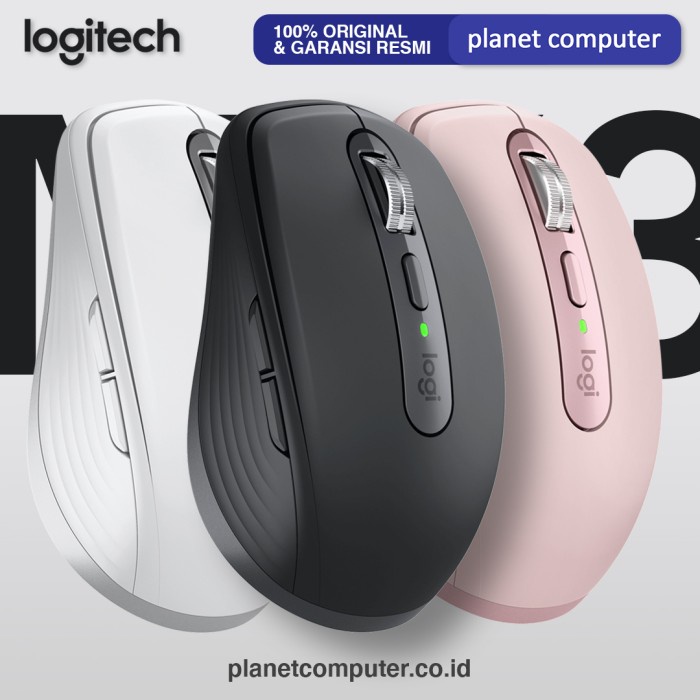 Jual Logitech MX Anywhere 3 Mouse Wireless Mouse Bluetooth Garansi ...