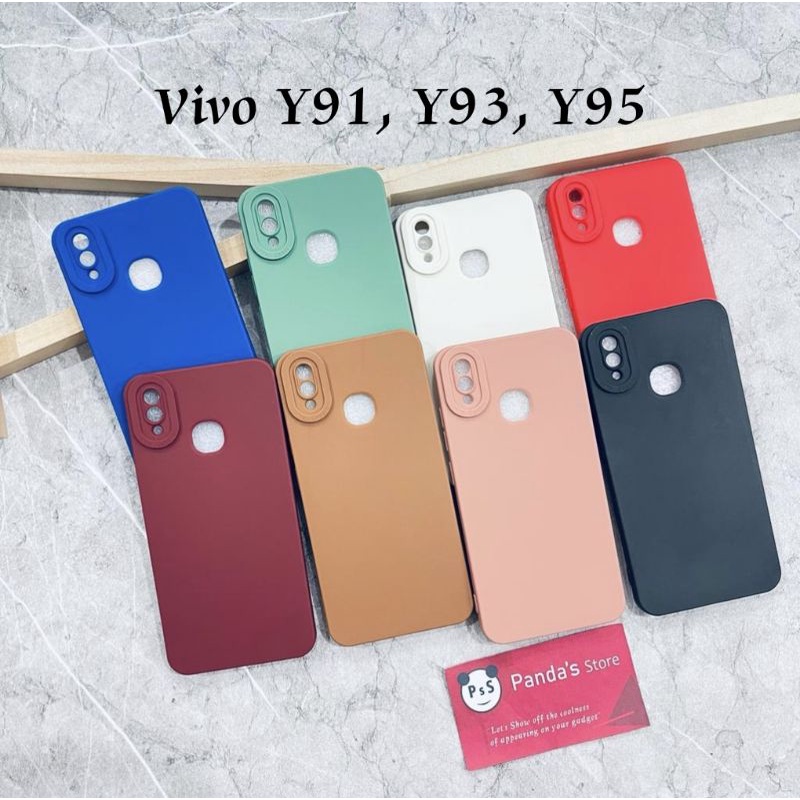 Jual Softcase Pro Camera Vivo Y91, Y93, Y95 Candy Case Full Color 3D Silikon TPU | Shopee Indonesia