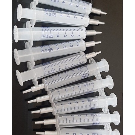 Jual syringe gammon 5ml swd,alat suntikan shell water detector siren ...
