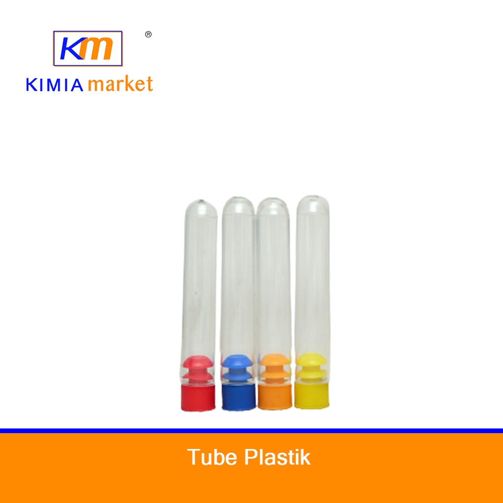 Jual Test Tube / Tabung Reaksi Plastik / Tube Plastik / Tube Warna ...