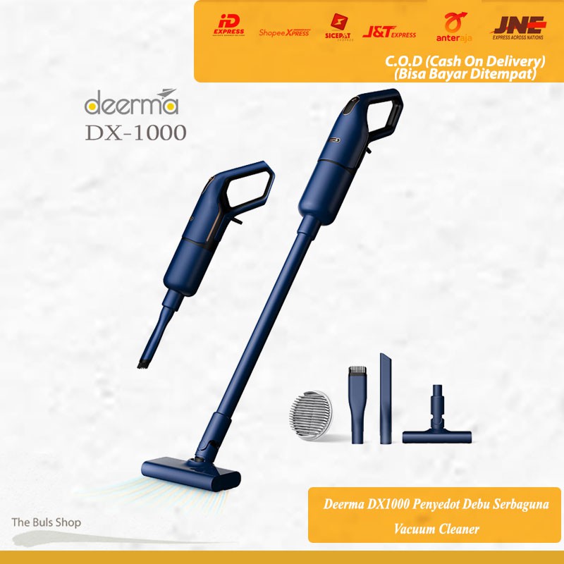 Jual Vacuum Deerma 16Kpa Handheld Portable Vacuum Cleaner DX1000 ...