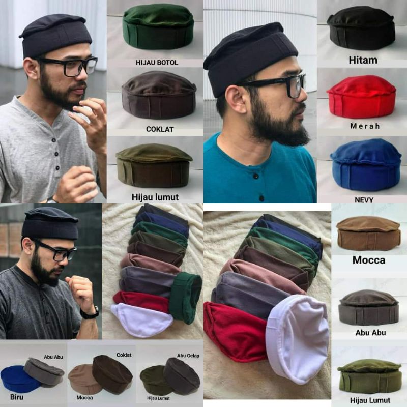 Jual Peci Pakol Taliban / Peci Hijrah / Peci Pakol Afghanistan / Kopiah ...