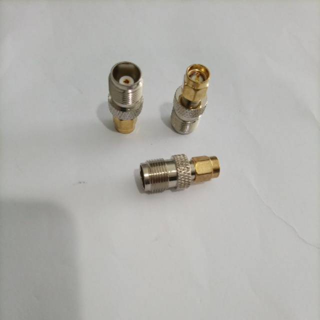 Jual Konektor TNC female to SMA male, sambungan HT RIG TNC female to SMA motorola | Shopee Indonesia