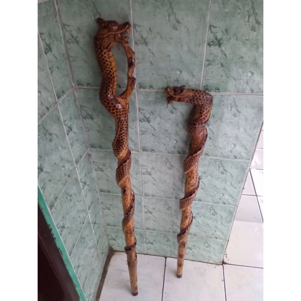 Jual tongkat ukir naga lilir solder Subang | Shopee Indonesia
