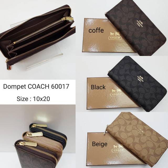 Jual Dompet COACH 60017 SIZE 10X20 | Shopee Indonesia