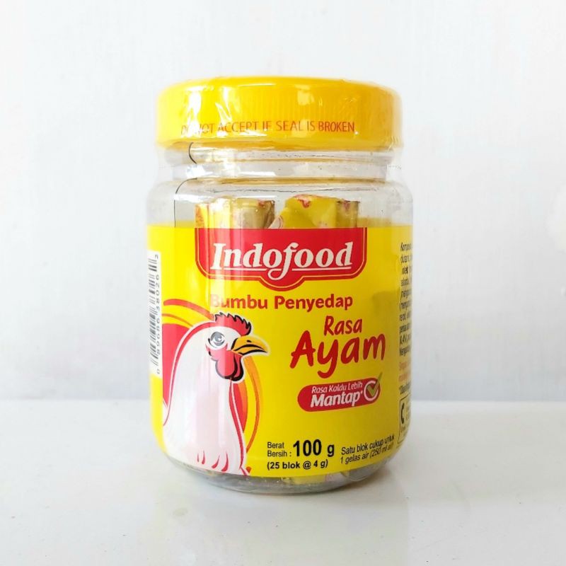 Jual Indofood Bumbu Cube Rasa Ayam 25 blok x 4g | Shopee Indonesia