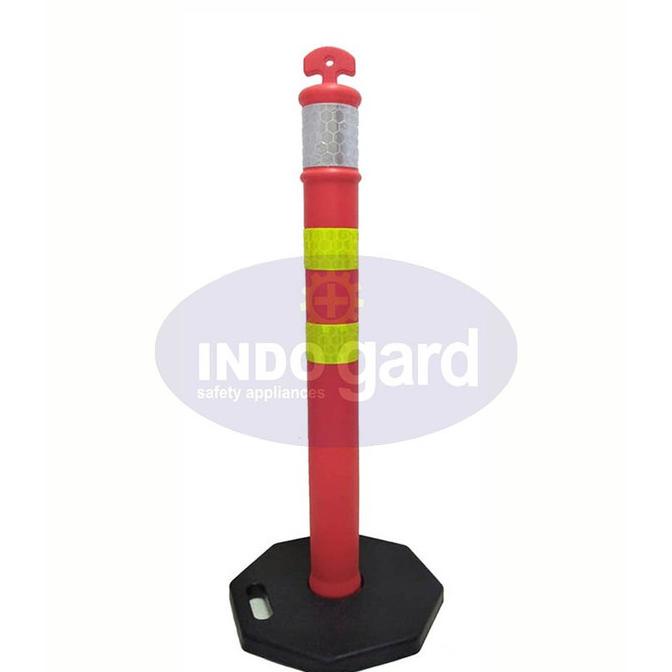 Jual Traffic Delineator, Kerucut Tiang 1,2M, Penguin Stick cone ...