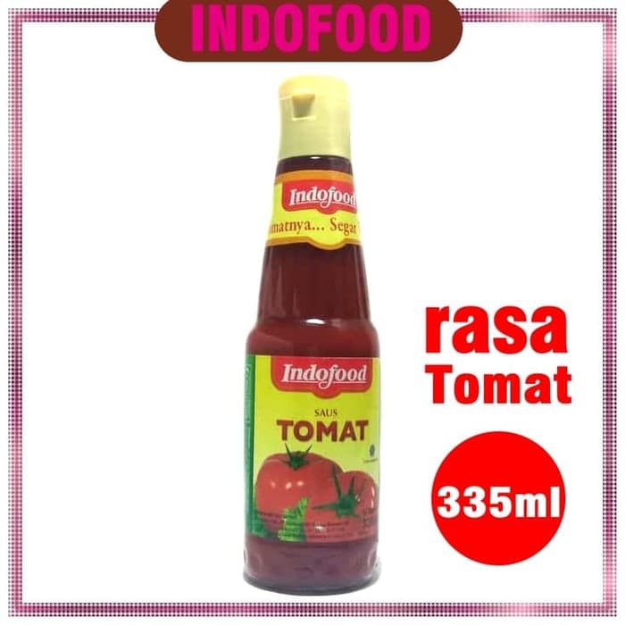 Jual Saus Tomat 335ml Indofood Saos Tomato Kemasan Botol Kaca | Shopee ...