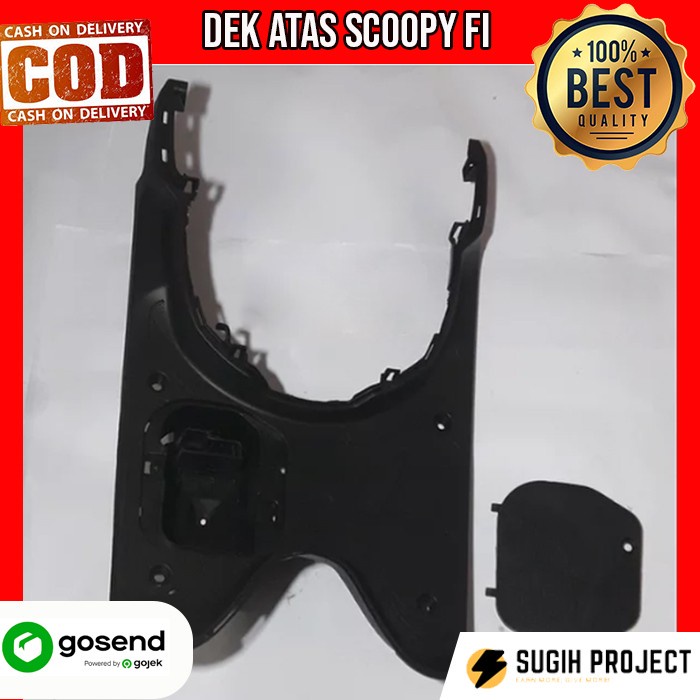Jual Bordes Pijakan Kaki Step Floor Dek Atas Scoopy FI 2014 2015 2016 2017 | Shopee Indonesia