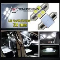 Jual 1Pcs Lampu Led Plafon Kabin Mobil Festoon Feston 28 Mm Cob 4 Smd ...