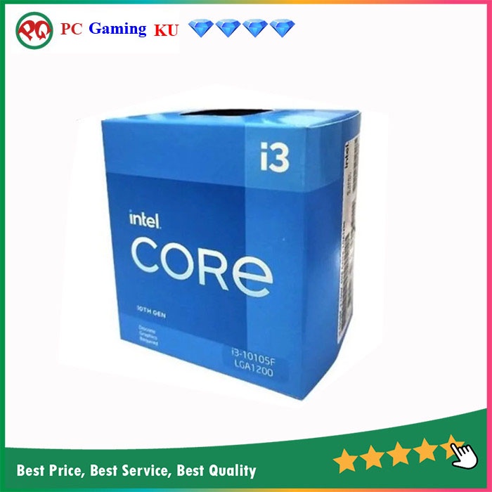 Jual Intel Core i3-10100F 3.6Ghz Up To 4.3Ghz [Box] Socket LGA 1200 | Shopee Indonesia