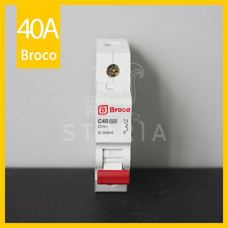 Jual MCB 2A 4A 6A 10A 16A 20A 25A 32A 40A BROCO | Shopee Indonesia