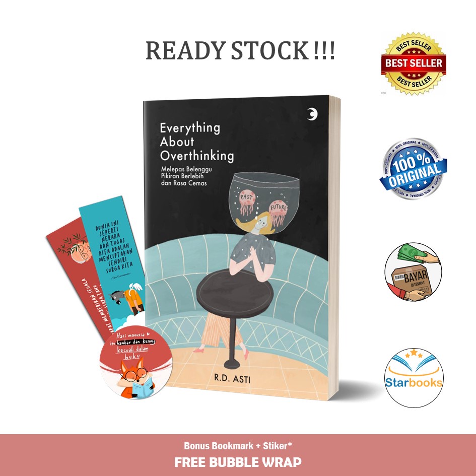 Jual Buku Everything About Overthinking - Caesar (Motivasi) | Shopee ...