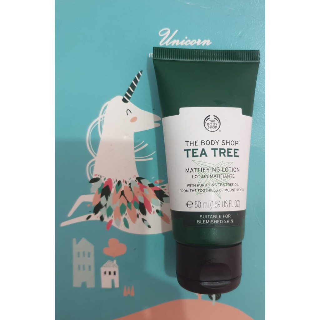 Jual Body Shop Tea Tree (night lotion dan matifying lotion) (original ...
