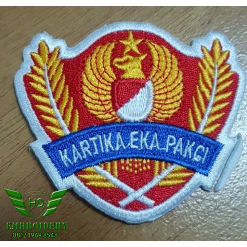 Jual BORDIR LOGO MABESAD/ BADGE LOGO MABESAD / EMBLEM BORDIR | Shopee ...