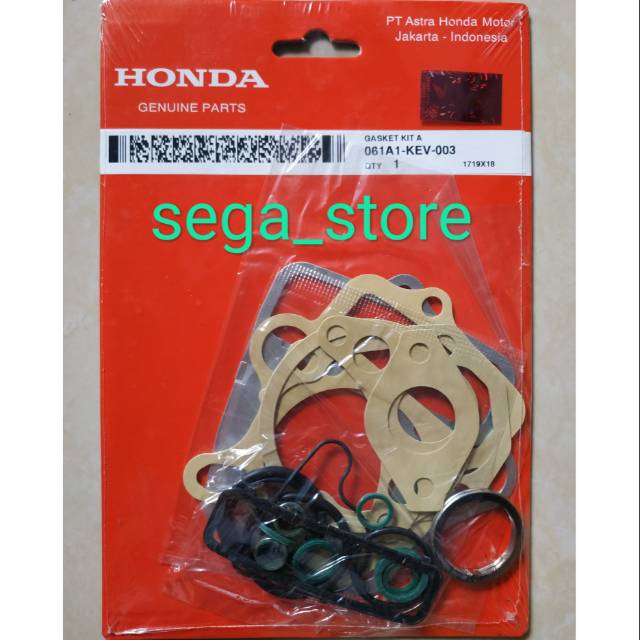 Jual Gasket kit paking set top set topset honda astrea prima / grand / impressa / supra x 100 ...