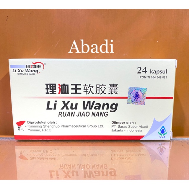Jual Li Xu Wang Ruan Jiao Nang - Melancarkan Sirkulasi Darah ...