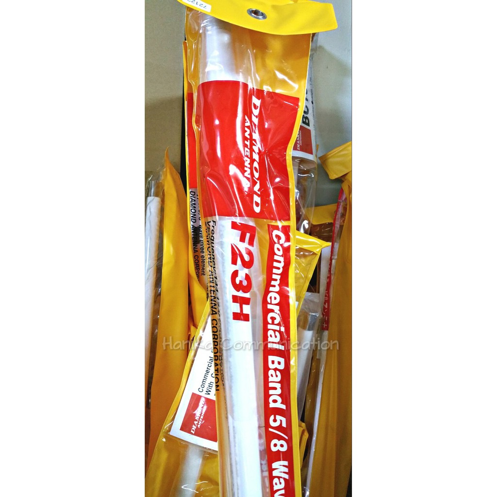 Jual Diamond Antenna F23H Antena Base Rig VHF 144-174 Original Baru Gedung | Shopee Indonesia