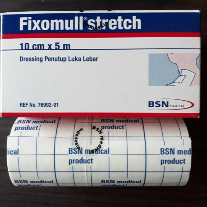 Jual Fixomull Stretch 10 cm x 5 m / Plester Fixomull Stretch 10x5 ...