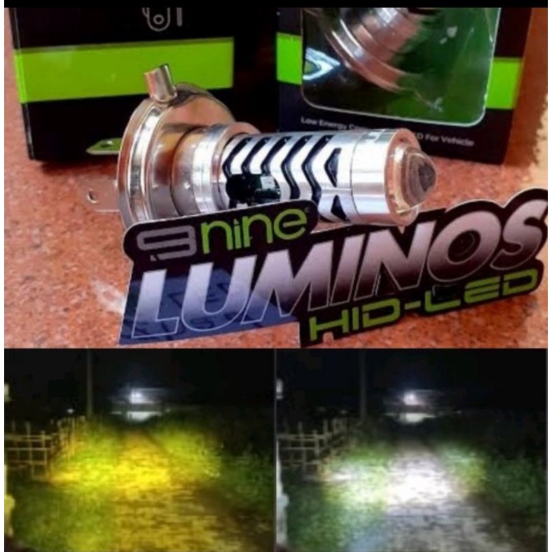 Jual LAMPU LUMINOS LED H4 LS2 LASER 2 WARNA PUTIH KUNING/LAMPU LED SENJA BIRU AC DC | Shopee ...
