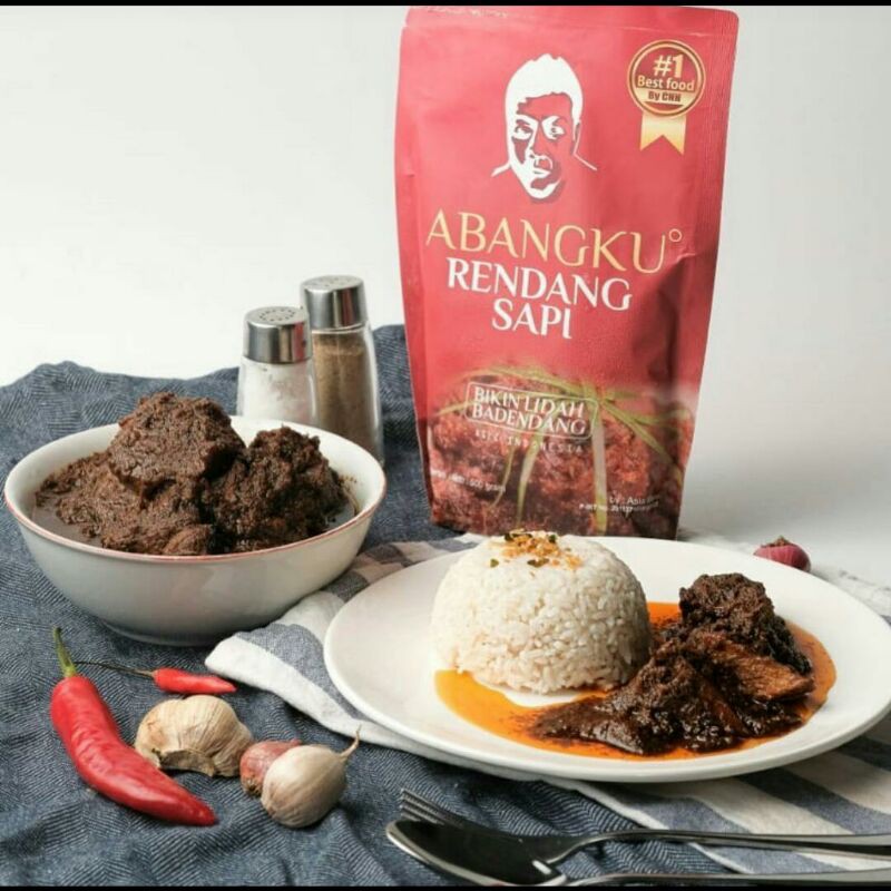 Jual Rendang Daging asli Padang Frozen (Rendang Abangku 500gr) | Shopee ...