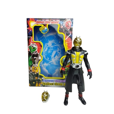 Jual Mainan Robot Kamen RIder Wizard Mainan Robot Masked Rider | Shopee ...