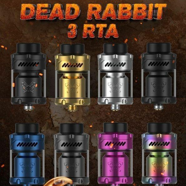 Jual DEAD RABBIT V3 RTA ATOMIZER AUTHENTIC BY HELLVAPE | Shopee Indonesia