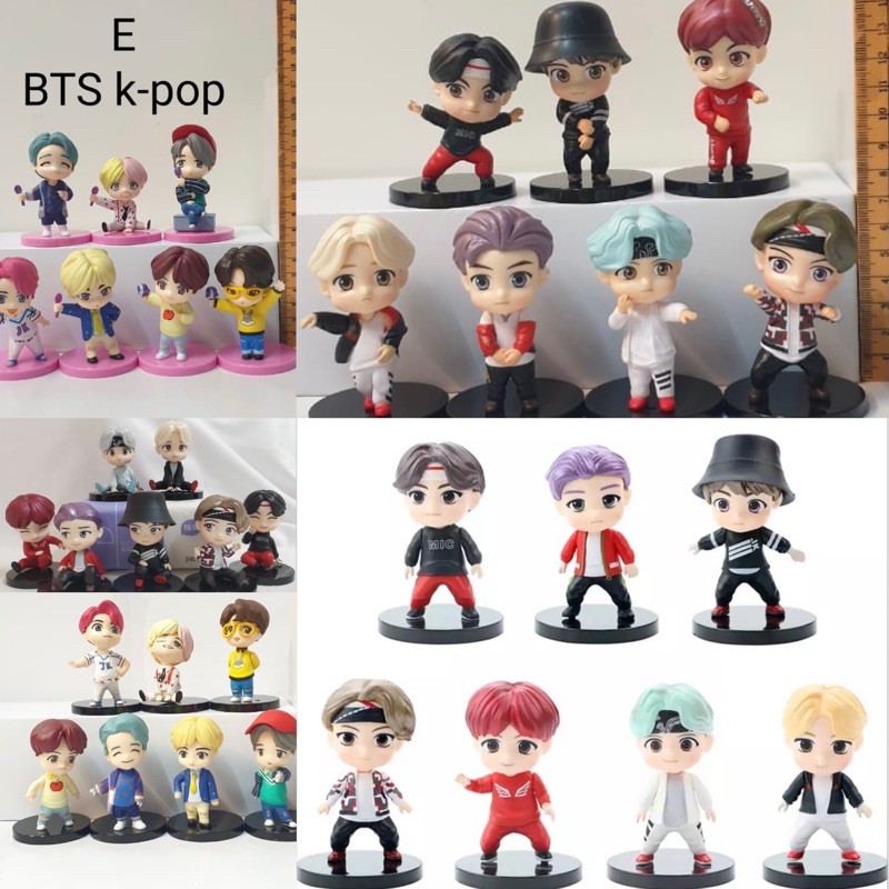 Jual Action Figure BTS Tiny Tan Mic Drop Set isi 7 | Shopee Indonesia