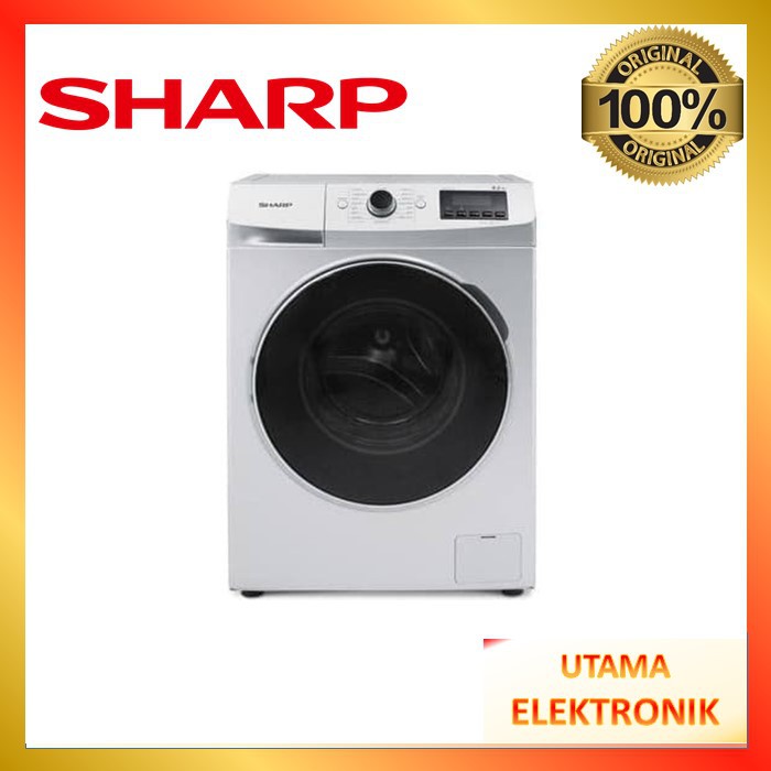 Jual MESIN CUCI FRONT LOADING SHARP ES-FL 1073 ESFL1073 7 KG 1 TABUNG ...