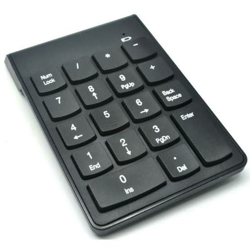Jual keyboard/Keypad Numeric Wireless 2.4GHz Jarak 10 Meter - i120 ...