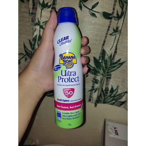 Jual Banana Boat Ultra Mist Ultra Protect Lotion Spf 50 170gr | Shopee ...
