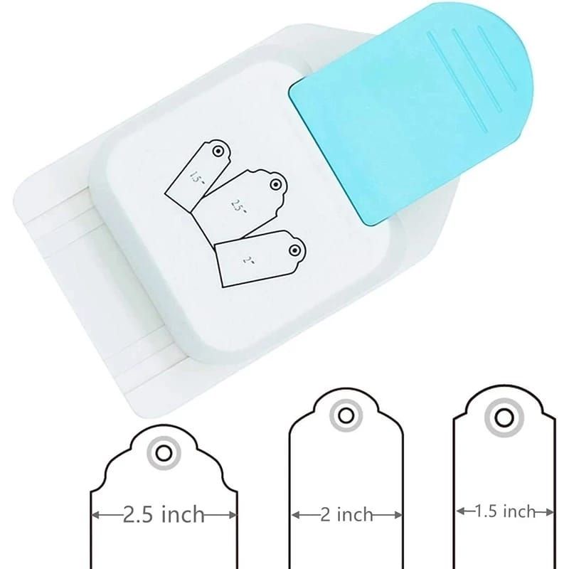 Jual Bayluna | Tag Puncher Bookmark Embossing Gift Hang Tag Paper Punch ...