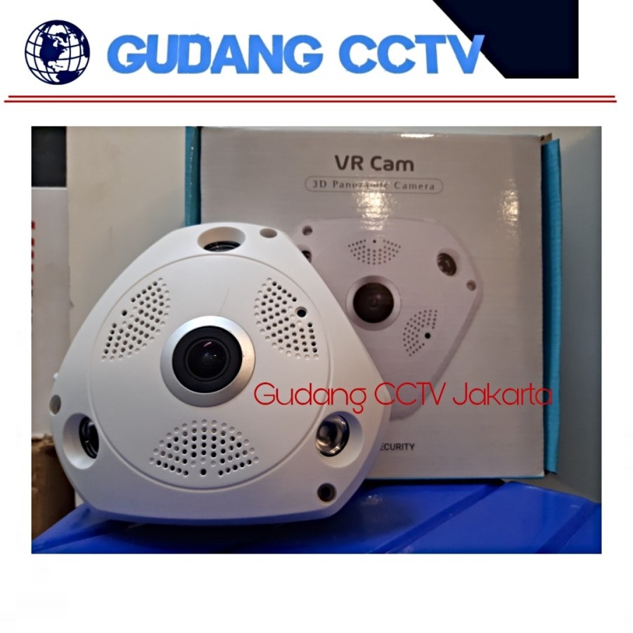 Jual New Kamera CCTV AHD Fisheye Panoramic 360 Derajat / VR Cam Ahd 2MP ...