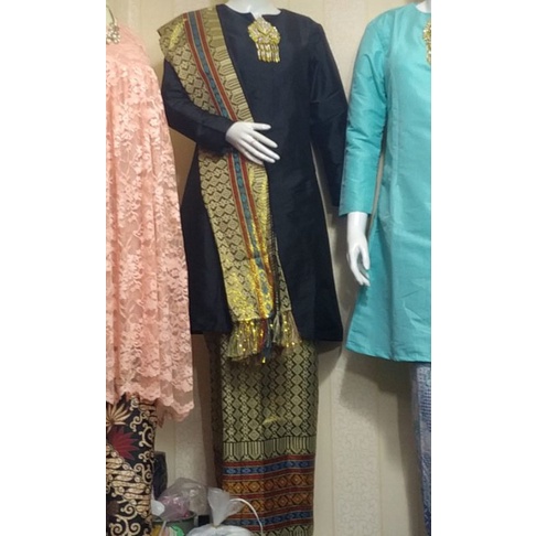 Jual *Set 3in1 Selendang Baju Kurung Melayu Original Butik | Shopee ...