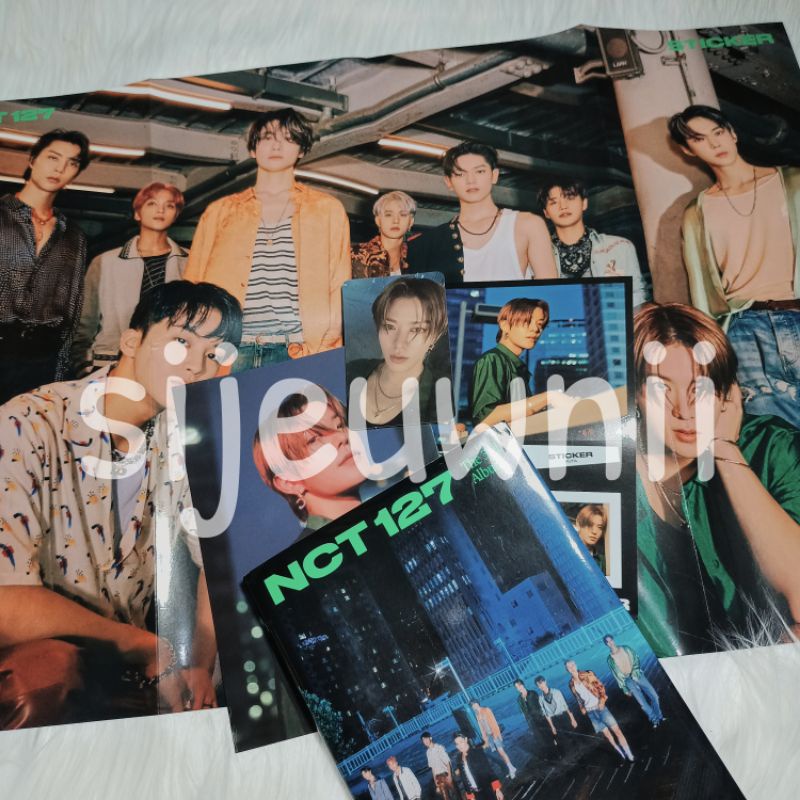 Jual NCT 127 STICKER ALBUM UNSEALED YUTA SET (seoul city ver.) | Shopee ...