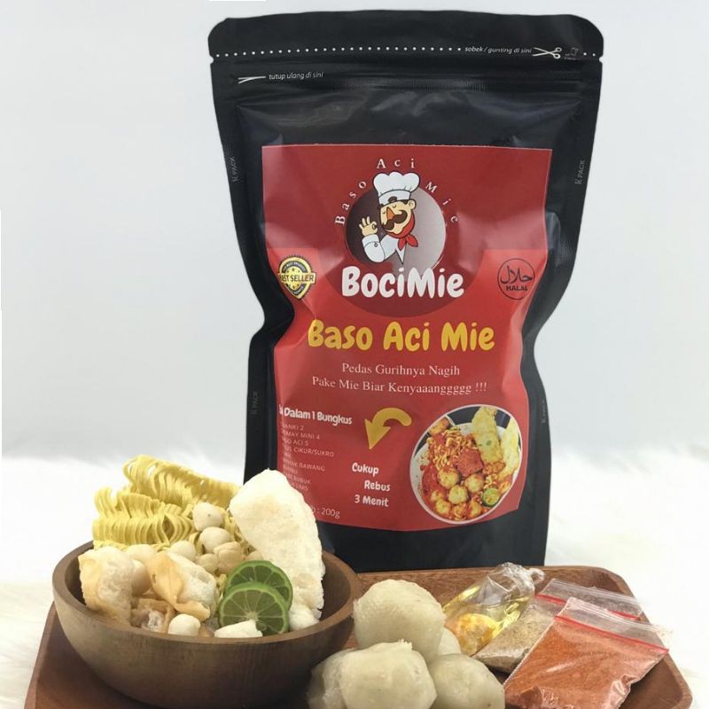 Jual boci baso bakso aci basoaci geprek baper tulang rangu mantap jiwa ...