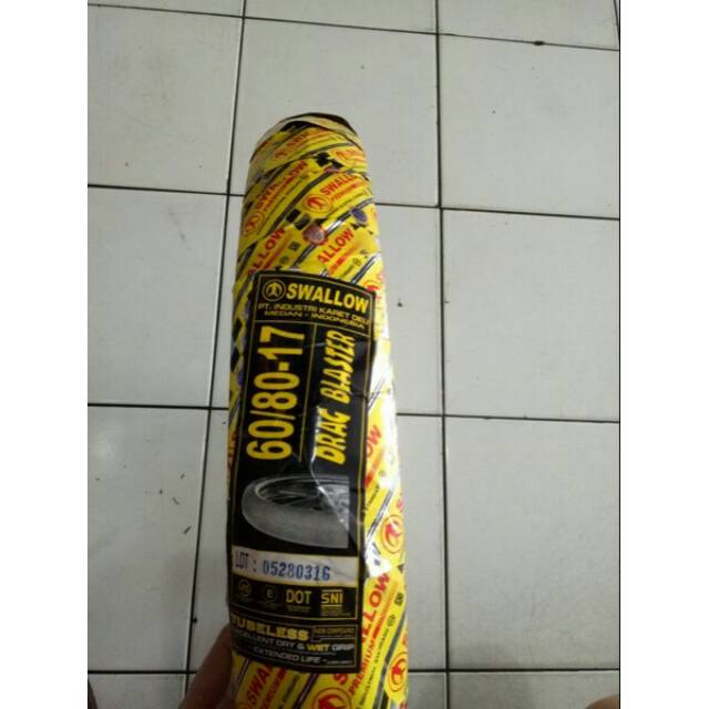Jual Ban Luar Swallow 60/80-17 Drag Blaster 225-17 | Shopee Indonesia
