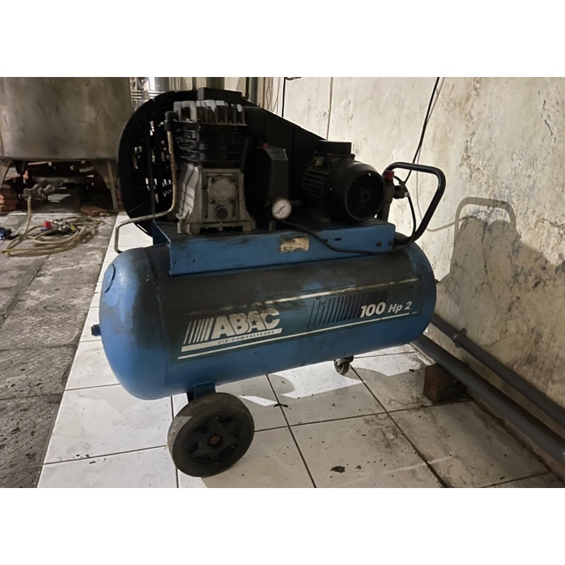 Jual ABAC Compressor 2PK 2HP 100Liter 11Bar 3Ph/380V Kompresor 2 PK 2 ...