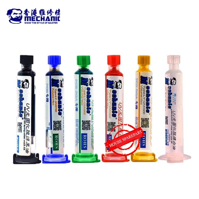 Jual Spart441 Pasta Pelapis PCB / UV Curable Solder Mask Mechanic 10cc ...