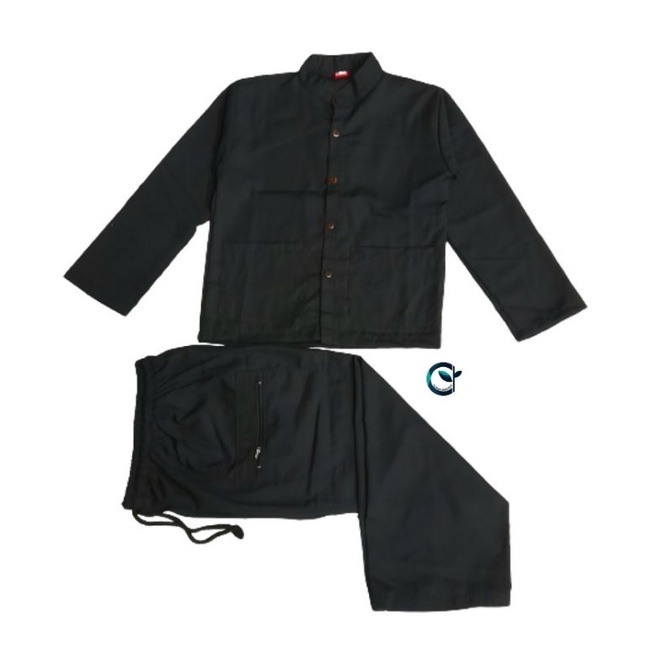 Jual Seragam Sekolah Setelan pangsi hitam SD SMP SMA DEWASA JUMBO bahan ...