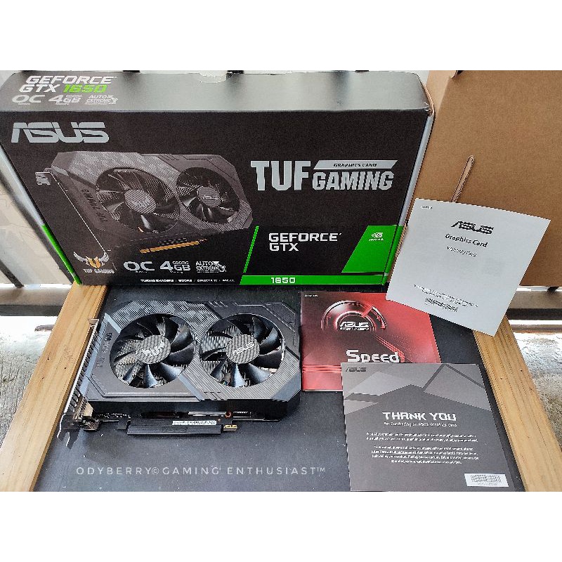 Jual ASUS TUF GeForce® GTX1650 DDR6 GTX 1650 GAMING OC GDDR6 Resmi Expired February 2024 ...