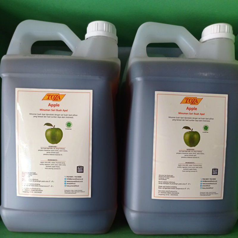 Jual Toza Jus / Juice 5 Liter (12 Varian Rasa) | Shopee Indonesia
