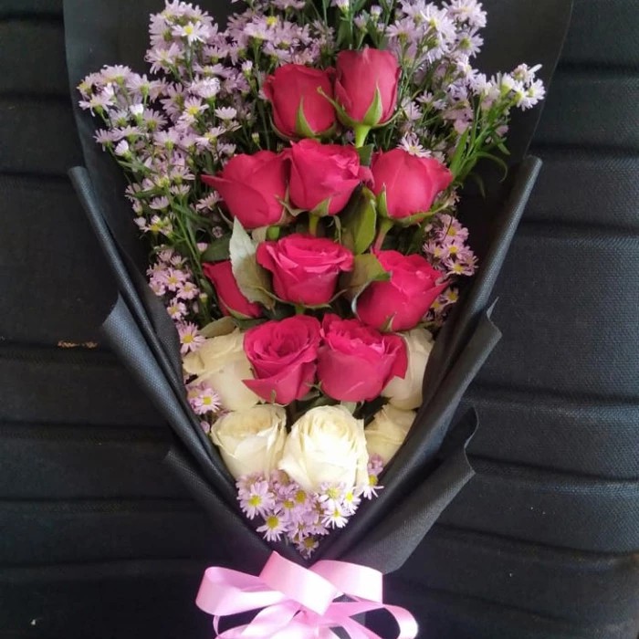 Jual Buket Bunga Mawar Asli 15 Tangkai Buket Wisuda Buket Ulang Tahun Anniversary Valentine ...
