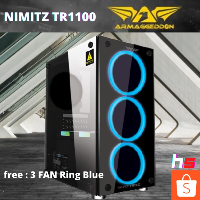 Jual CASING GAMING ARMAGGEDDON NIMITZ TR1100 (NON PSU) | Shopee Indonesia