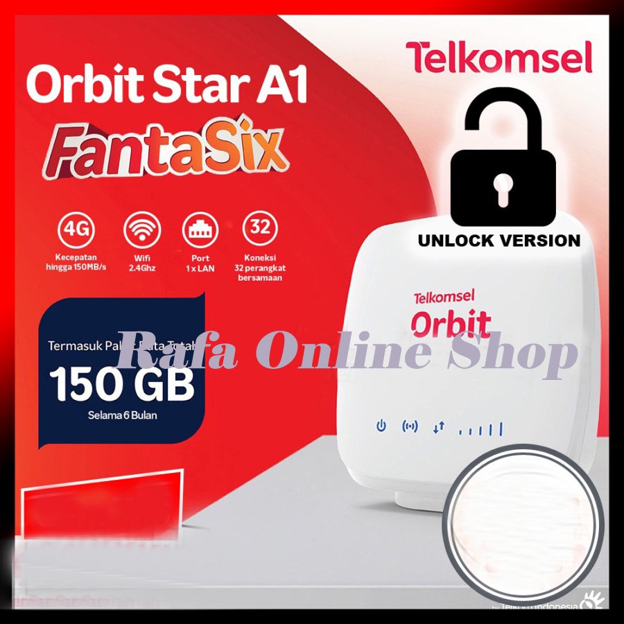 Jual Telkomsel Orbit Star A1 Advan Modem Router Modem Wifi 4G Jogja - Lock | Shopee Indonesia