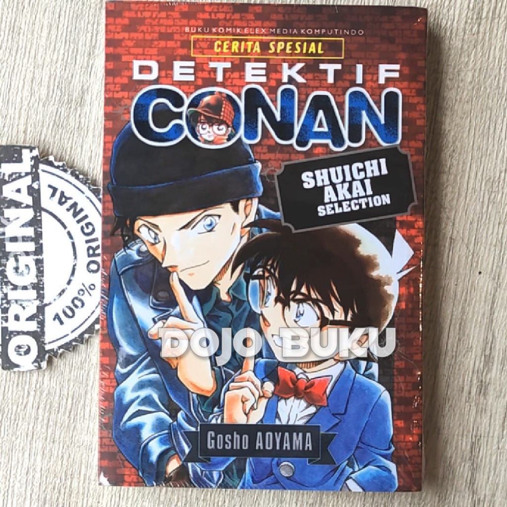 Jual Komik Detektif Conan Shuichi Akai Selection by Aoyama Gosho | Shopee Indonesia